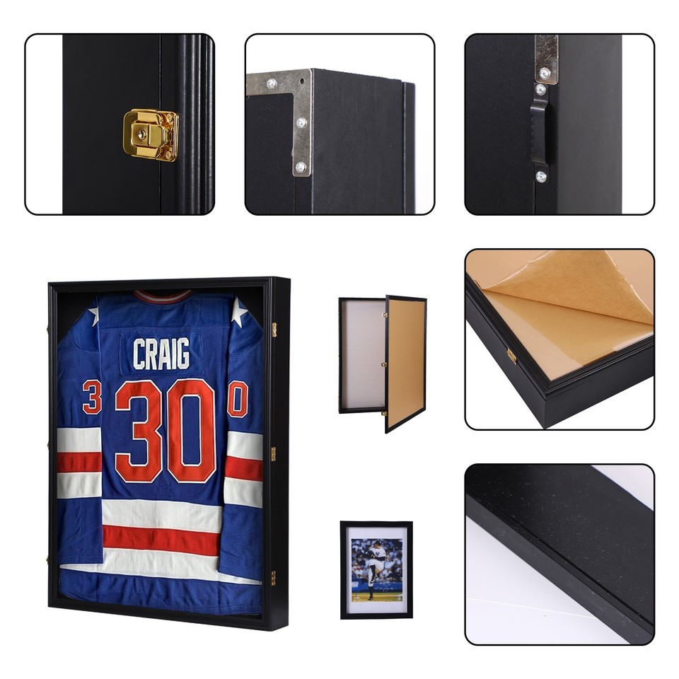 XL Jersey Frame Display Case, Jersey Display Case Jersey Shadow Box ...