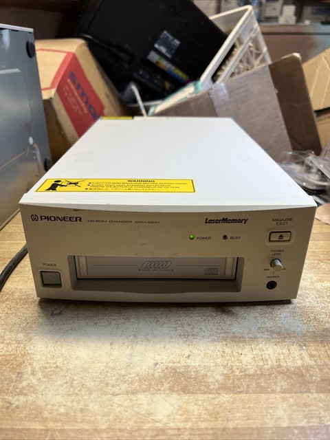 Pioneer Drm-624x Laser Memory Cd-rom Changer With 9 Cartridges SCSI 1 ...
