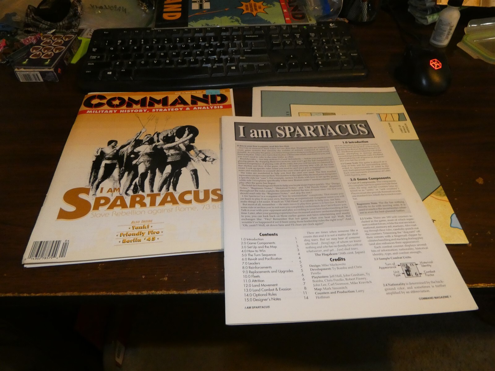 Command Magazine Issue #15: I Am Spartacus: no Counters | eBay