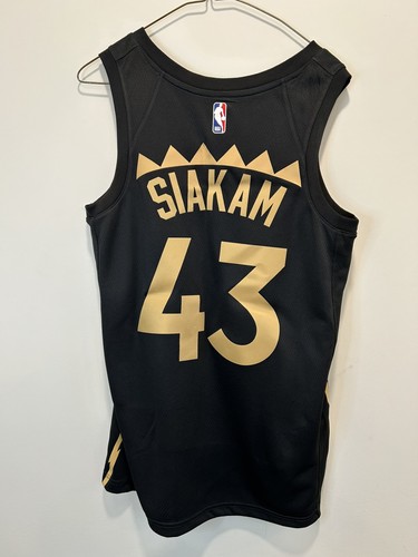 Toronto Raptors 43 Siakam NBA Jersey Men's - Size M with CHAMPIONSHIP ...