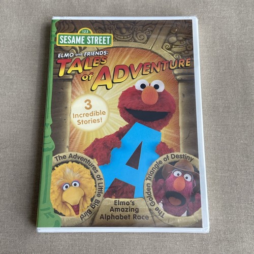 123 Sesame Street: Tales of Adventure (DVD 2010 NEW) 3-Story Set Telly ...