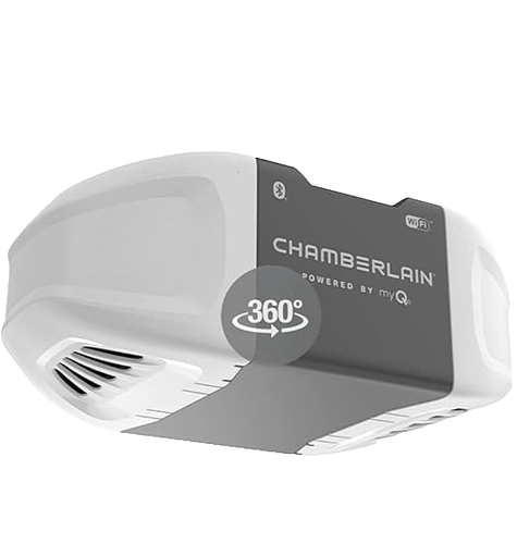 NEW OPEN BOX CHAMBERLAIN B2401 Smart Quiet Belt Drive Garage Door ...