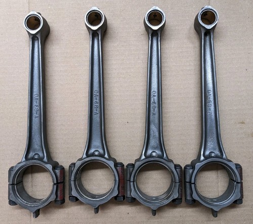 Set 4 Wisconsin VH4D Connecting Rods DA68A Small Script DA 68 A Bobcat ...