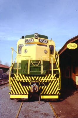 RDG reading railroad 5513 GP-30 front view orig. kk slide | eBay