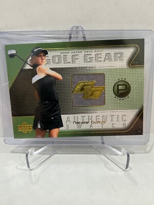 2004 Upper Deck Golf Natalie Gulbis Golf Gear Authentic Swatch #NG-GG ...
