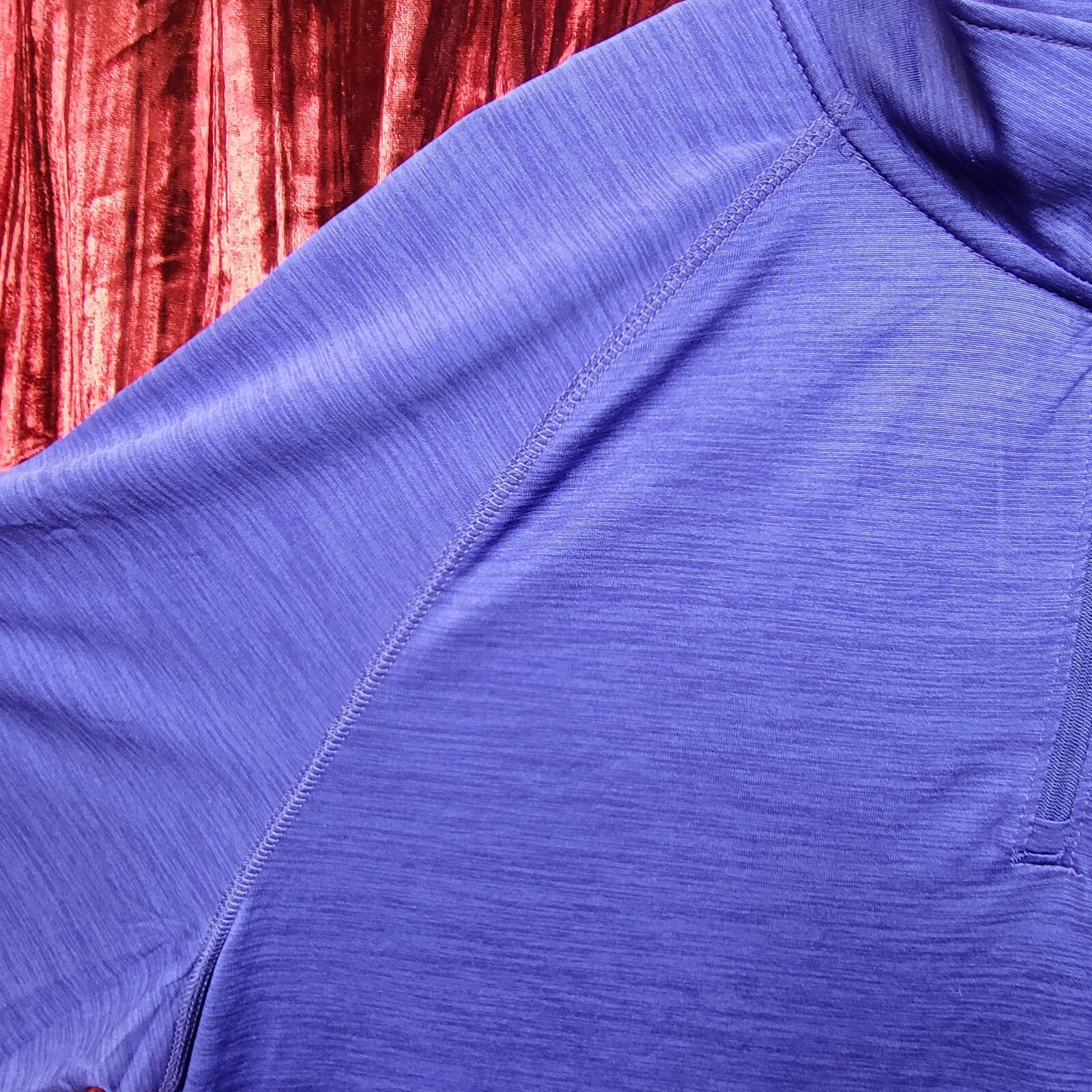 NEW PURPLE Charles River Apparel NWT Men's XXl Space Dye Performance 1/ ...