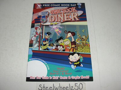 Comic Book Diner FCBD #1 Comic 2008 Free Comic Book Day Sky Dog Buzzboy ...