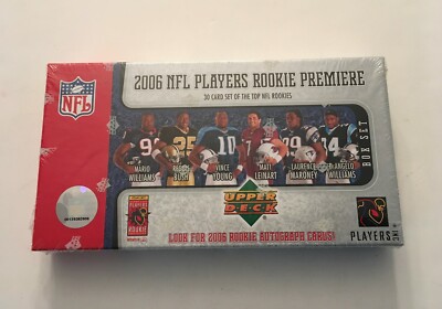 2006 Upper Deck NFL Players Rookie Premiere (30 card set of top rookies ...