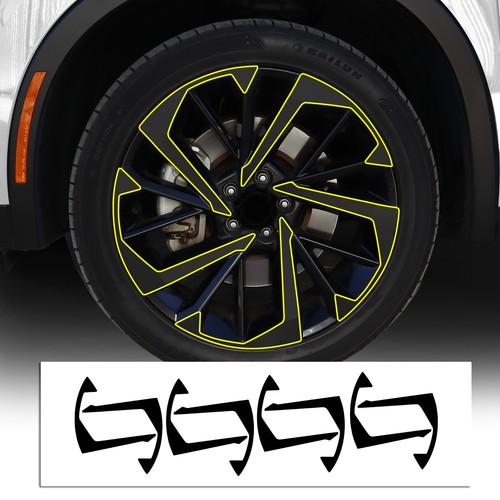 Fits Mitsubishi Outlander 2022-2025 Wheel Rim Chrome Delete Decal ...