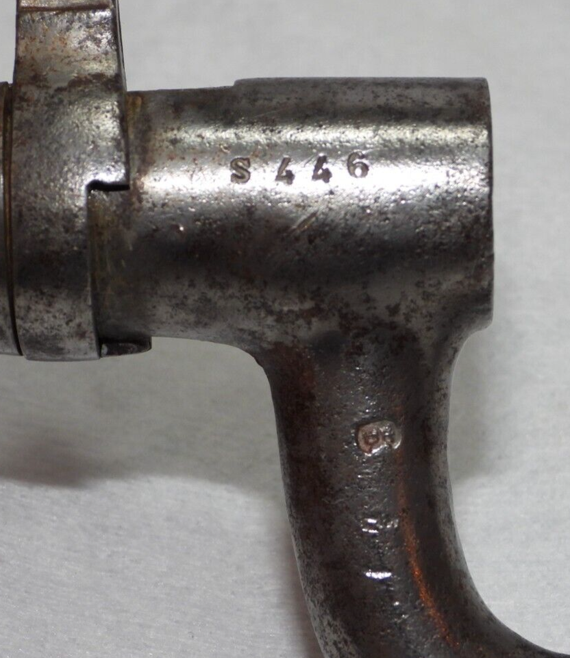 Antique Swedish Model 1867 Remington Rolling Block Rifle Socket Bayonet ...