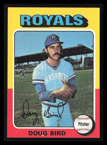 Doug Bird 1975 Topps #364 Kansas City Royals | eBay