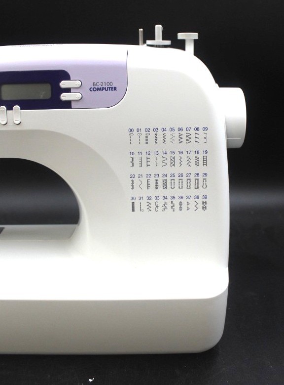 BROTHER BC-2100 Computerized Electric Sewing Machine Foot Pedal ...