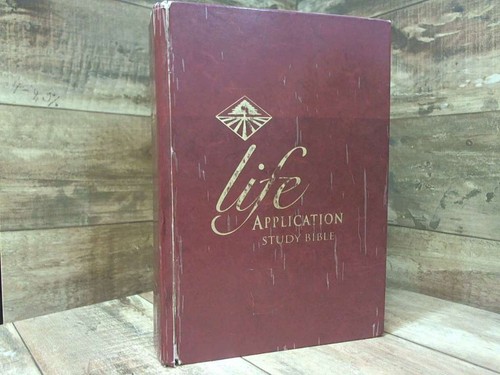 Thumb Index Life Application Study Bible NIV Large Print 1995 by ...