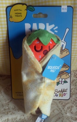 BARK Barkfest in Bed Wake N' Crepe Squeaky Crackly Dog Toy for Charity ...