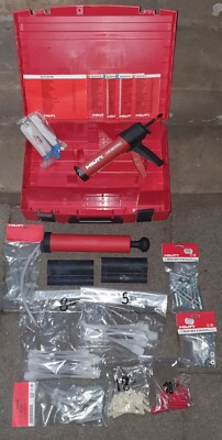 Hilti HIT MD 2000 mit Hilti Ausblaspumpe, Hilti Koffer und viel Hilti ...