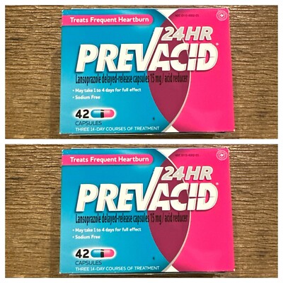 Prevacid 24 HR Lansoprazole Acid Reducer Delayed-Release 84 Capsules ...