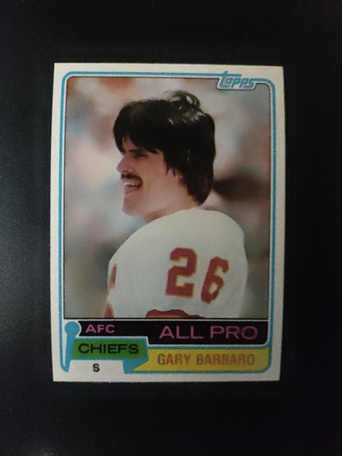 1981 Topps Football Gary Barbaro . Kansas City Chiefs #130 NM free ...