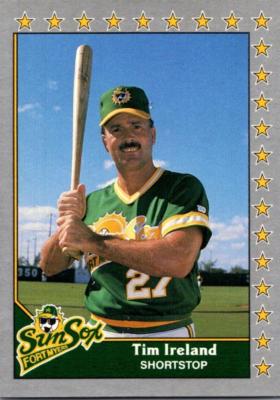 TIM IRELAND 1990 Pacific Senior Professional Baseball #104 ($0.75 MAX ...