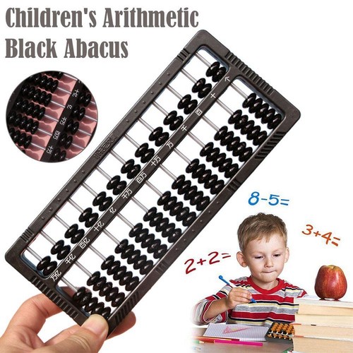 Abacus Soroban 13 Rods Beads Column School Learning Aid Tool For Math ...
