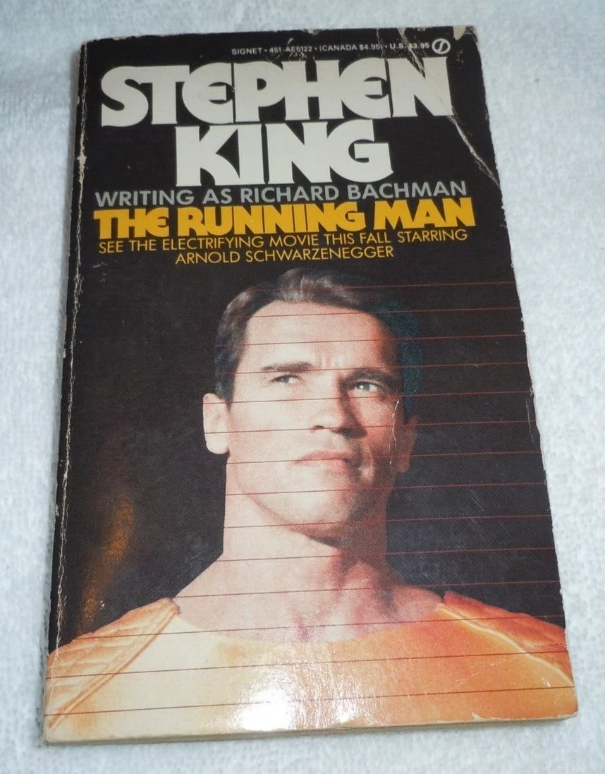 S The Running Man Stephen King Book Covers
