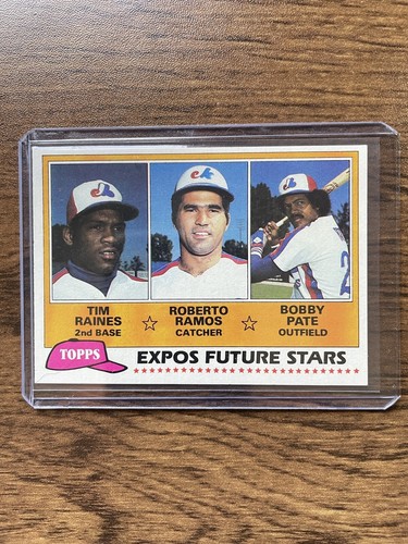 1981 Topps Tim Raines Expos #479 (RC) NM-MT | eBay