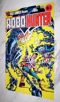 Robo Hunter Lot #1-3 lot NM/MT 9.8 1984 Eagle Comics #kellyssuperheroes ...