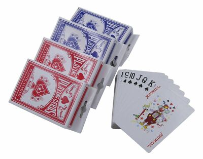 5 x Plastic Coated Playing Cards Decks | eBay
