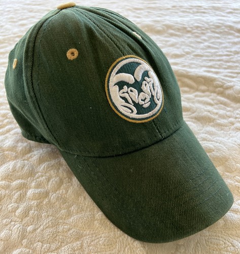 Colorado State University Rams Boys Kids Green White Embroidered Fitted ...
