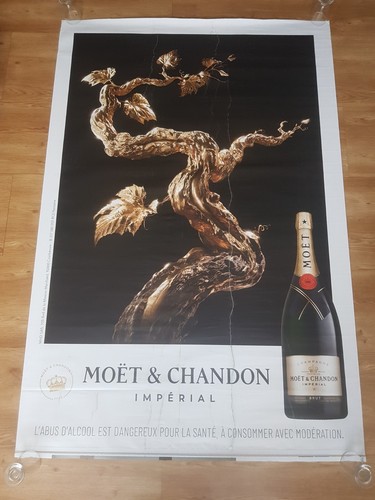 Affiche de Champagne MOET & CHANDON IMPERIAL (120x175cm) poster abribus ...