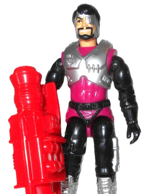 GI joe Cobra METAL HEAD 1994 v2 vintage w missile launcher gun gijoe g ...
