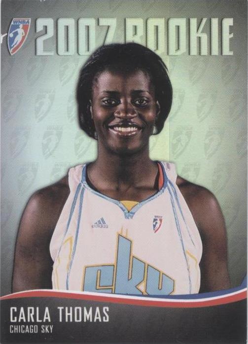 2007 Rittenhouse WNBA - 2007 Rookie Carla Thomas #RC10 /444 (RC) for ...