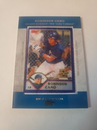 2013 Topps Update Rookie Commemorative Patch Robinson Cano #TRCP-7 ...