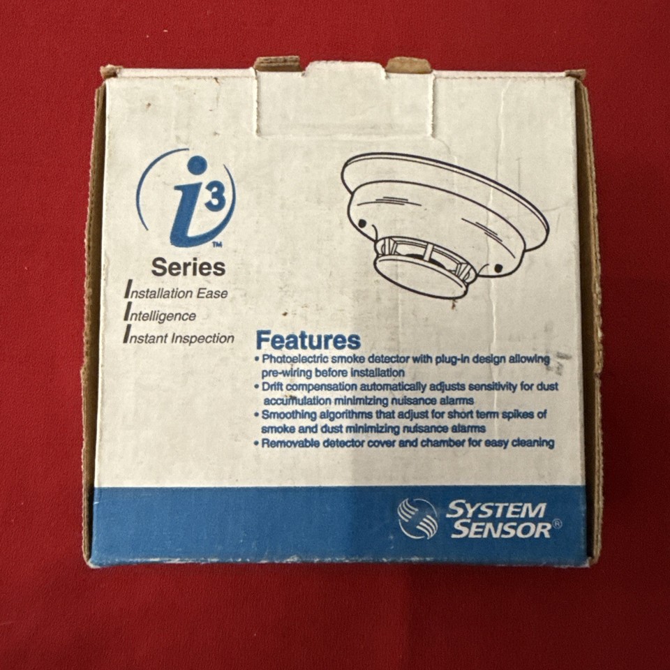 System Sensor 2W-B i3 Series 2-wire Photoelectric Smoke Detector ...