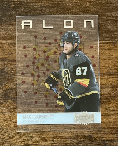 2020-21 Skybox Metal Universe ALON #A14 Max Pacioretty Vegas Golden ...