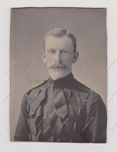 Victorian Army photo probably Lt Guy L Jennings-Bramly 6th Inniskilling ...