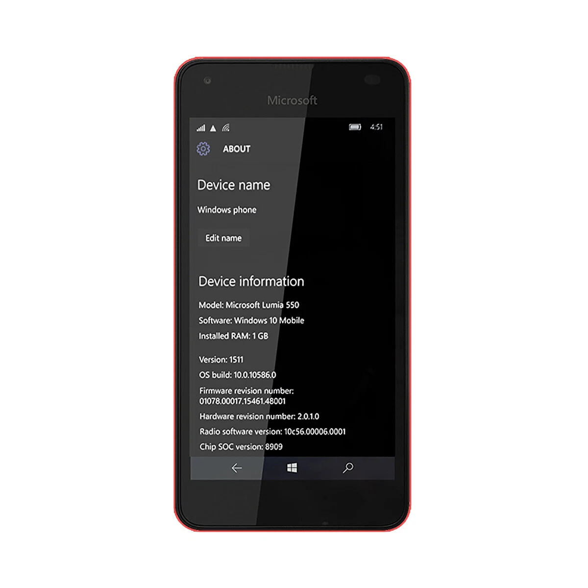 Telefono Microsoft Windows 8