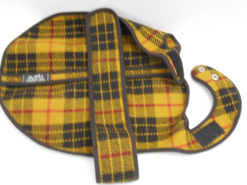 Vintage Hermes Wool Plaid Dog Jacket about 30 lb dog size | eBay