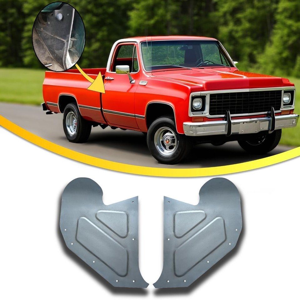 Custom Steel Kick Panels 1973-87 Fits Chevy GMC Truck Square Body New ...