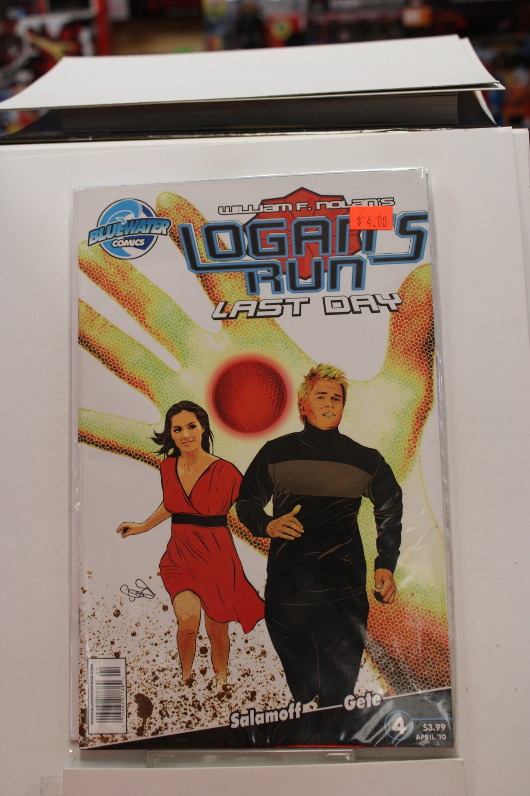 LOGAN'S RUN: LAST DAY #4 (2010) Paul Salamoff, Daniel Gete, Bluewater ...