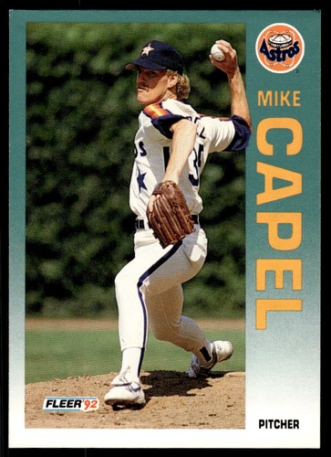 1992 Fleer Baseball Card Mike Capel Houston Astros #429 | eBay
