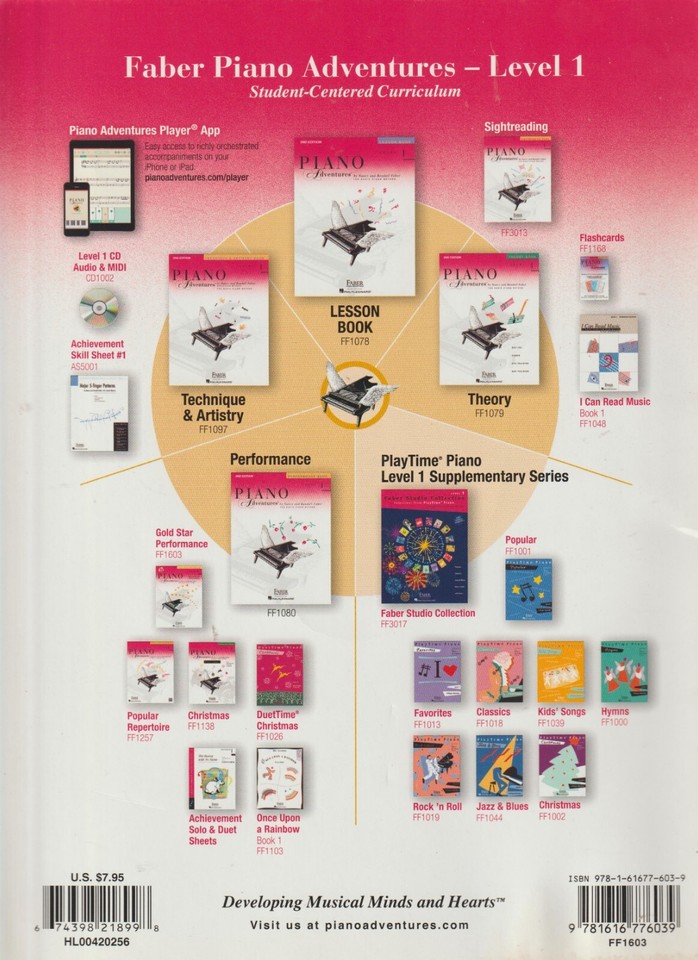 PIANO Gold Star Performance Primer Level 1 Nancy & Randall Faber. Used ...