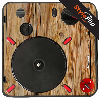 Numark PT 01 Scratch Skin | Wood 4 | Protective Decal | StyleFlip Skins ...