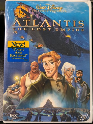 ATLANTIS - THE LOST EMPIRE * DISNEY DVD * BRAND NEW IN FACTORY WRAP ...