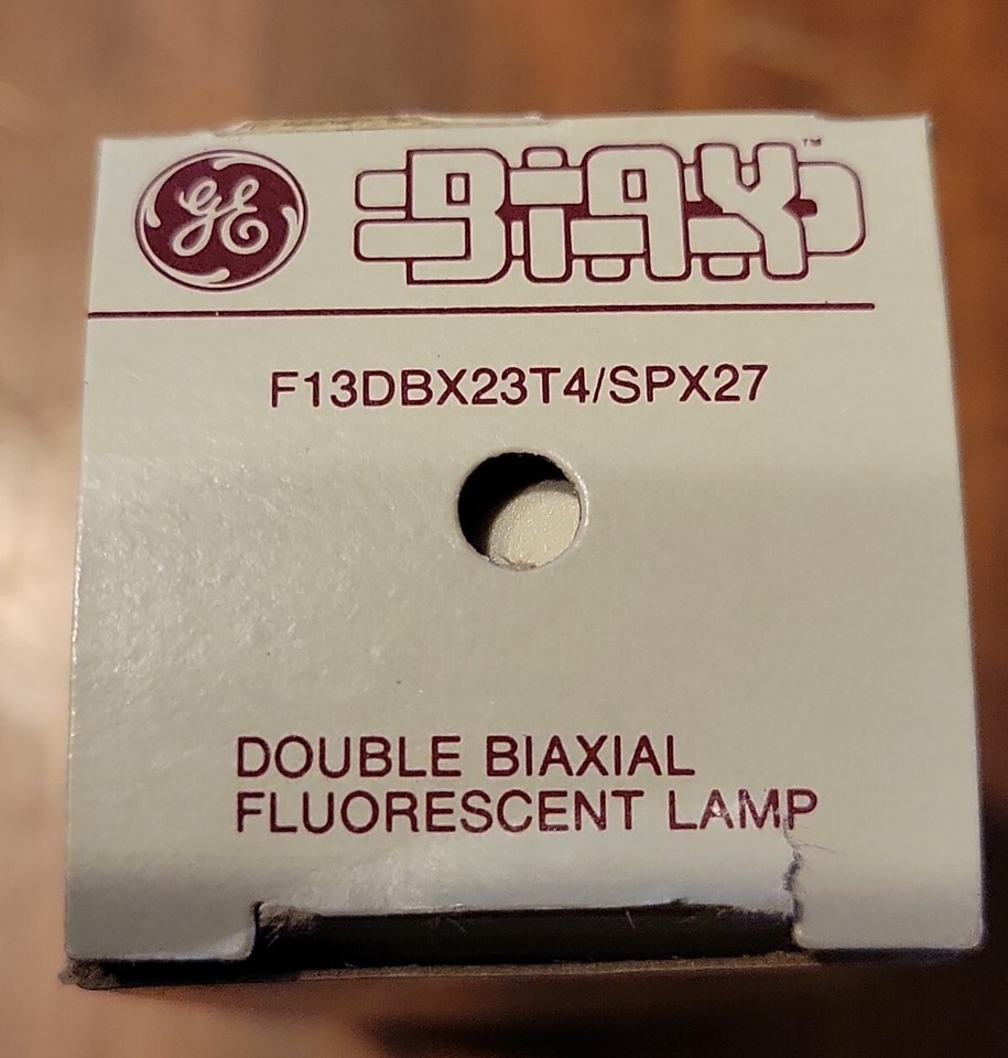 GE Fluorescent bulb F13DBX23T4 SPX27 | eBay