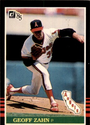 1985 Donruss Geoff Zahn 101 Baseball Cards #301 | eBay