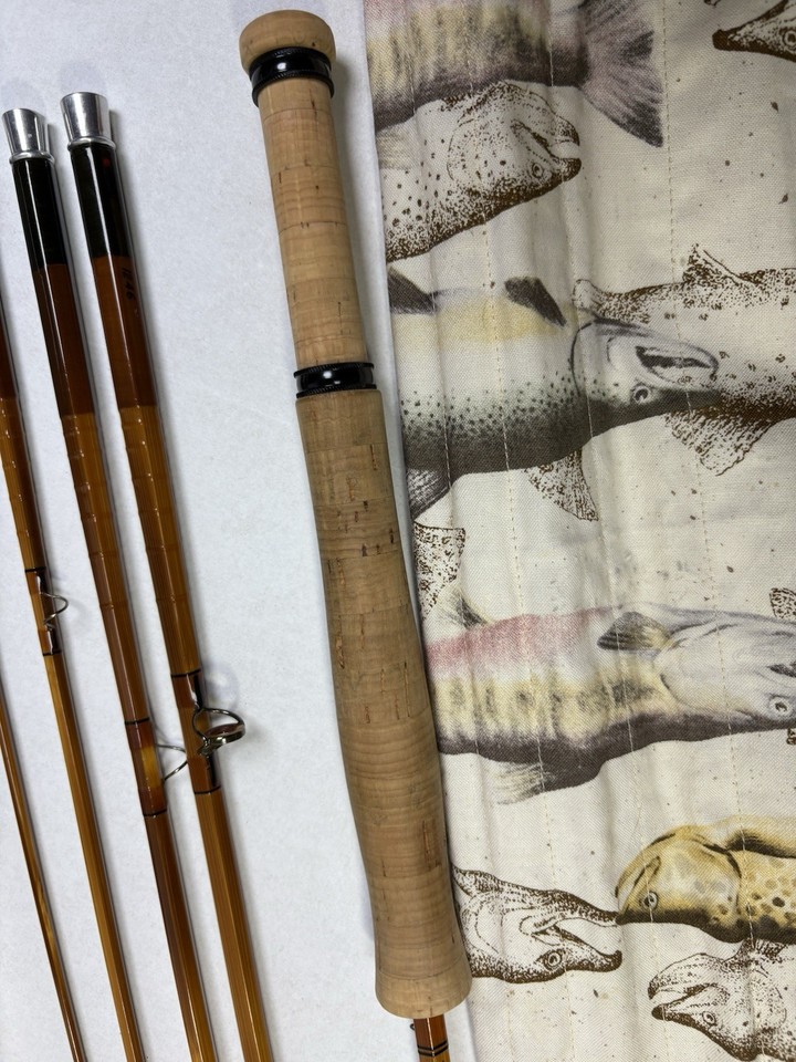Fly Rod 7’11” 5pc #6 wt Para 15 Taper Bamboo Ferrules Signed | eBay