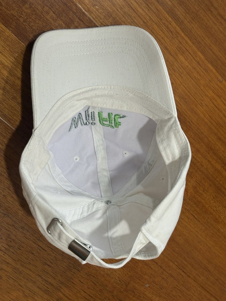 Nintendo Wii Promotional Wii Fit Logo White Cap Adjustable Strap Hat Great Look | eBay