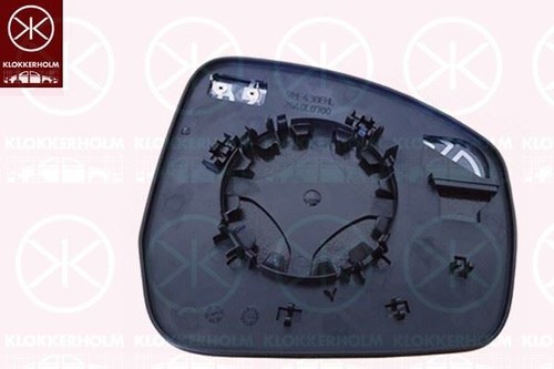 Left Door Mirrors Glass for Land Rover DISCOVERY 09-18 RANGE 13-19 ...