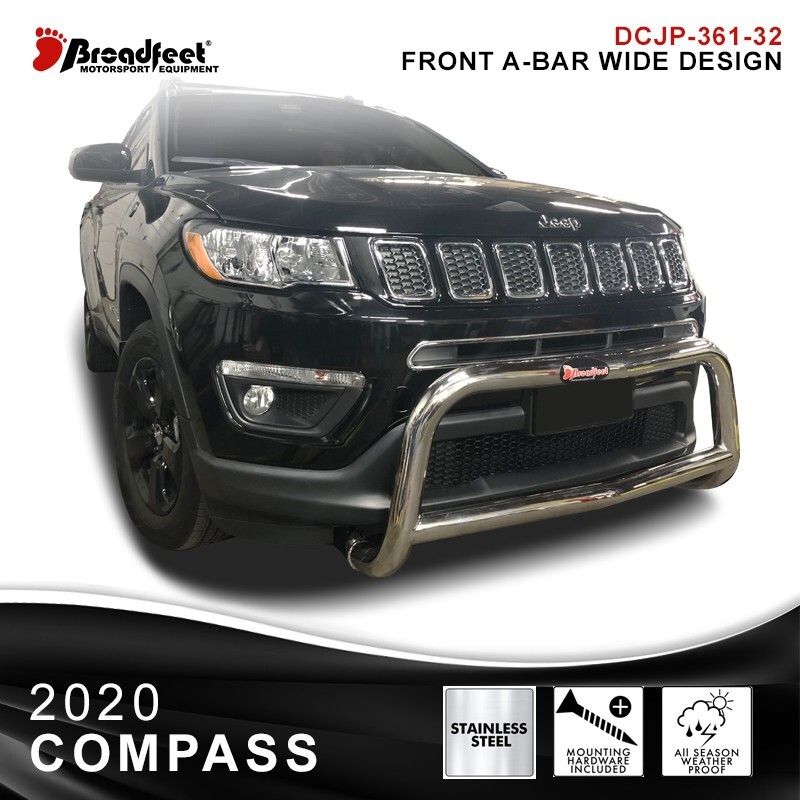 2020-2022 Jeep Compass Front Grille A-Bar Bull Bumper Guard in ...