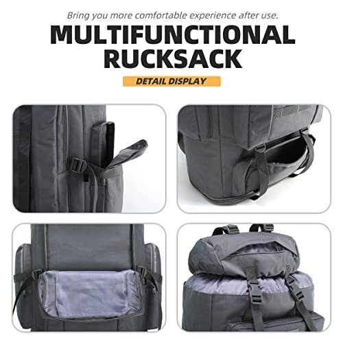 Waterproof Camping Hiking Backpack 70l/100l Molle Rucksack Large ...